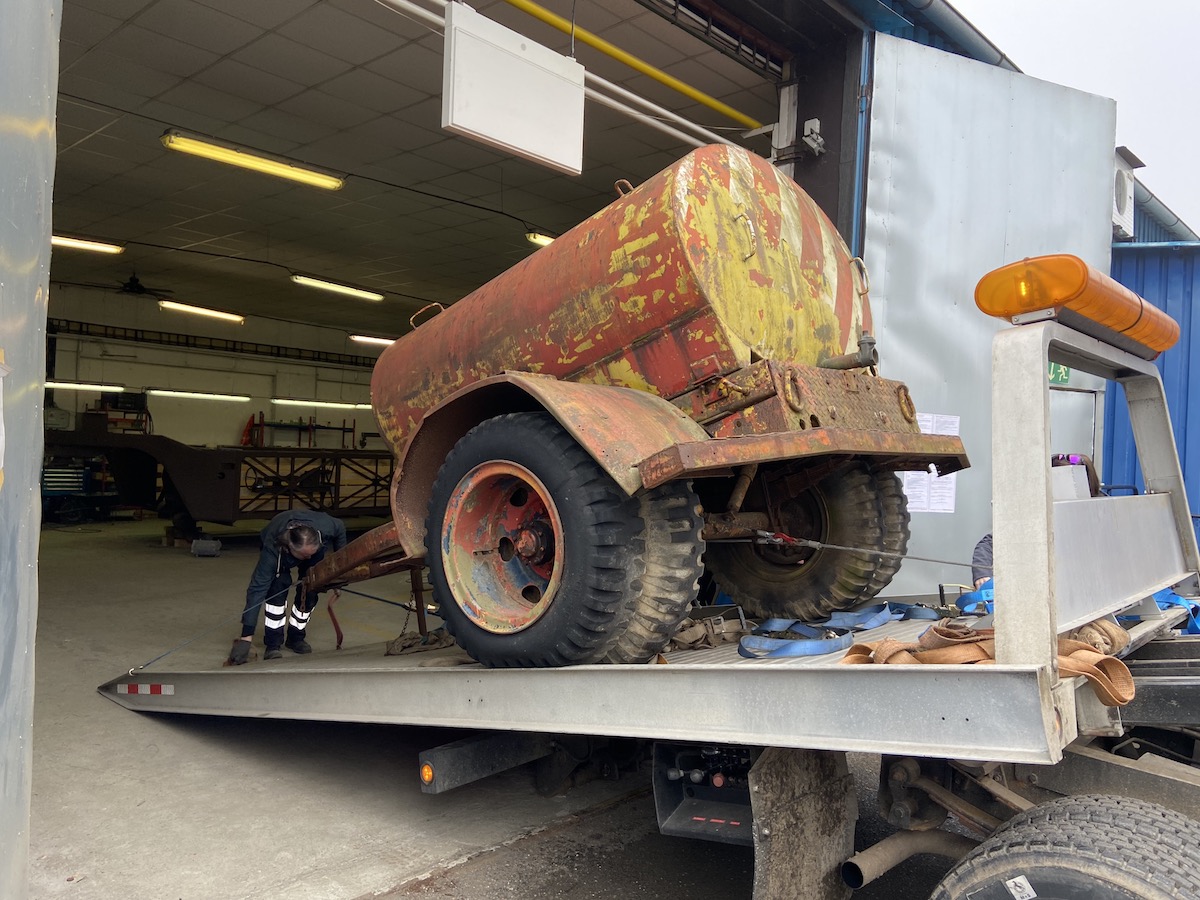 US Army Air Force Type A3 fuel trailer – TMFC